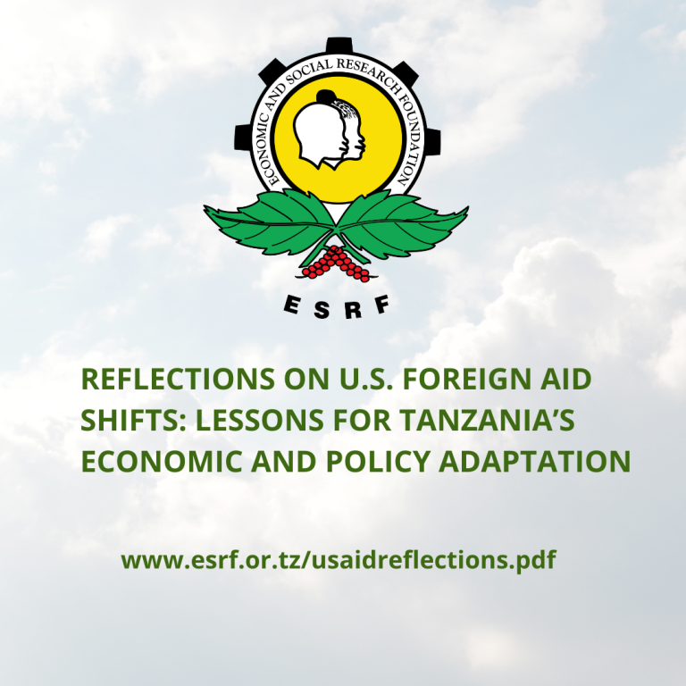 REFLECTIONS ON U.S. FOREIGN AID SHIFTS: LESSONS FOR TANZANIA’S ECONOMIC ...